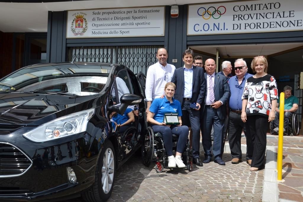 Paralimpiadi: FriulAdria, auto “speciale” a Giada Rossi - PORDENONEOGGI.IT